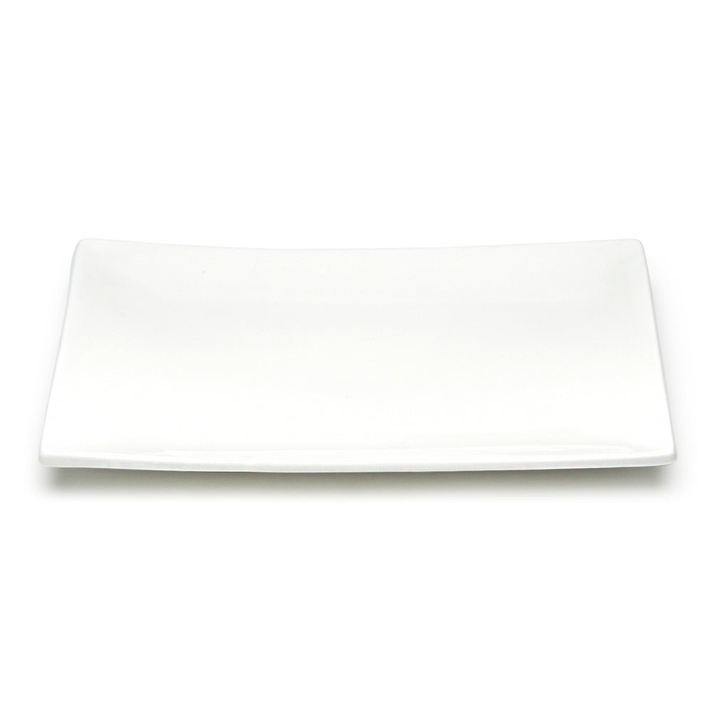 12-3/4"x9" Rectangular Plate, White Ceramic – Eden Restaurant Supply