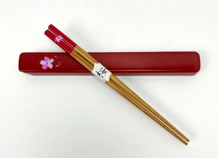 Chopstick w/Plastic Case Red – Eden Restaurant Supply
