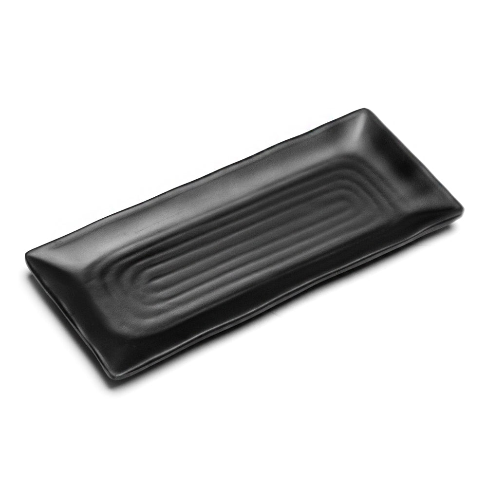 Melamine Rectangular Plate 13", Matte Black – Eden Restaurant Supply